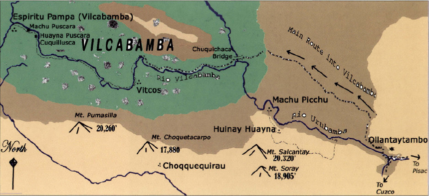 La fortaleza de Vilcabamba ~ Aprenda historia de la humanidad