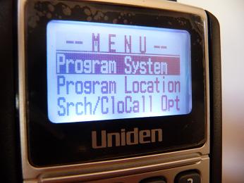 Ozscan - Uniden Scanner Instructions: UBCD396XT - Setting Up NSW APCO 25.