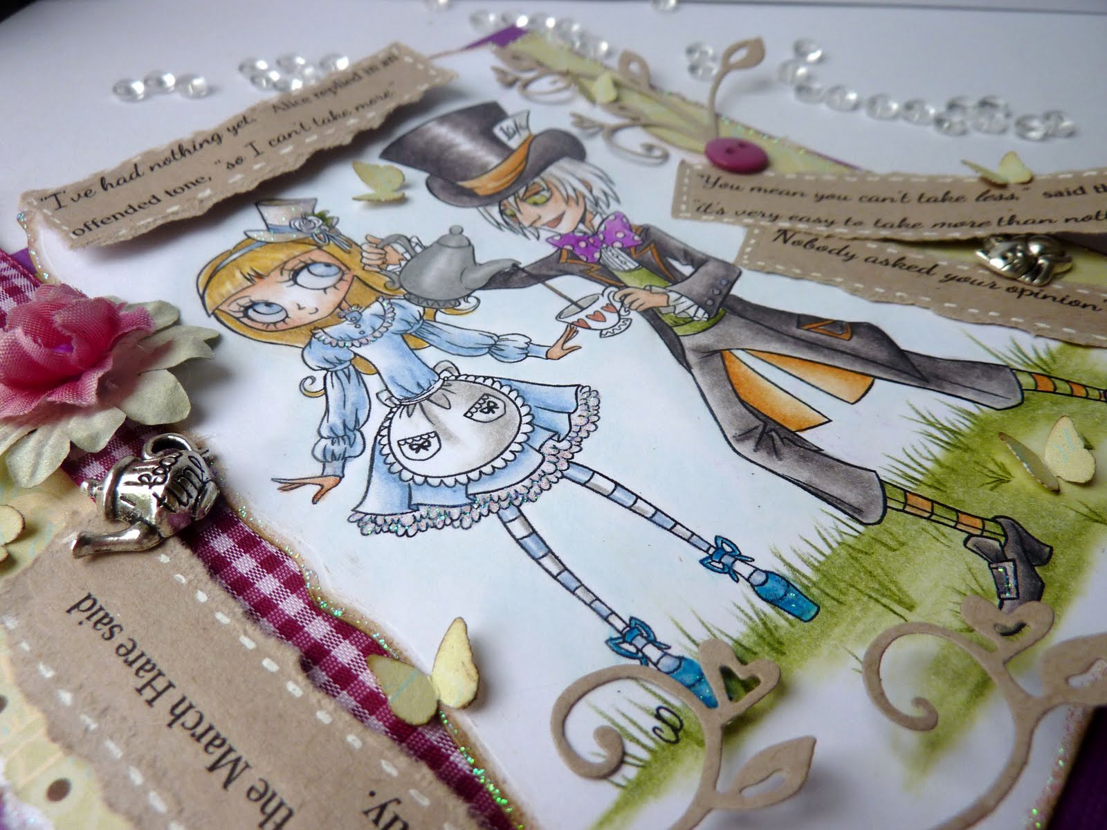 Jane's Lovely Cards : Tickled Pink Stamps DT - Preview time!!!