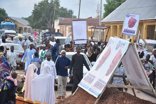 Photos: Aisha Buhari's brother Dr. Halilu Ahmed joins Adamawa ...