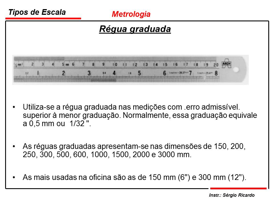 Estude mecânica industrial com Serjão: Metrologia / Escala