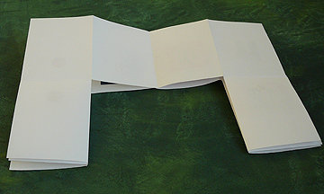 A Folded Multi-Page Book
