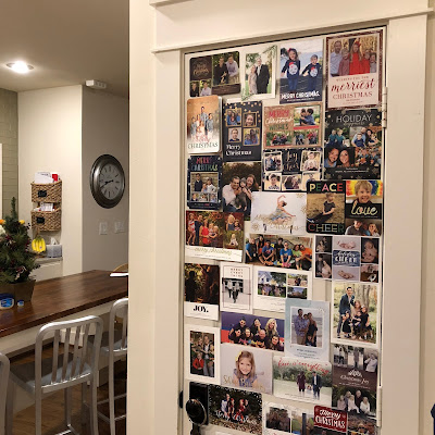 Easy Christmas Card Display | TheHappyTeacher