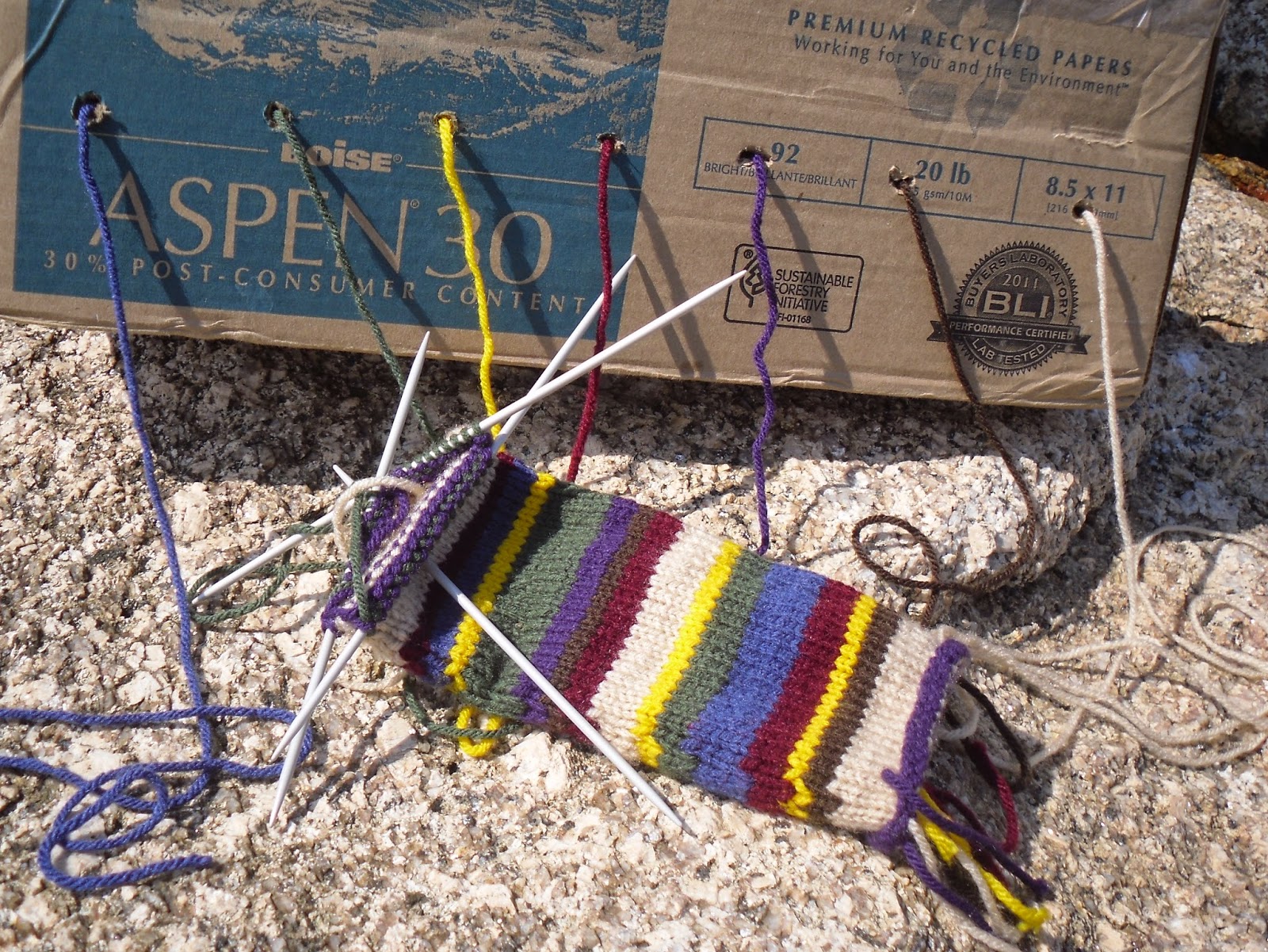 Not Your Grandmother`s Knitting: DIY Yarn Box