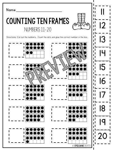 Emily Jane Creates: DECEMBER NO PREP KINDERGARTEN PACKET-OVER 100 PAGES!
