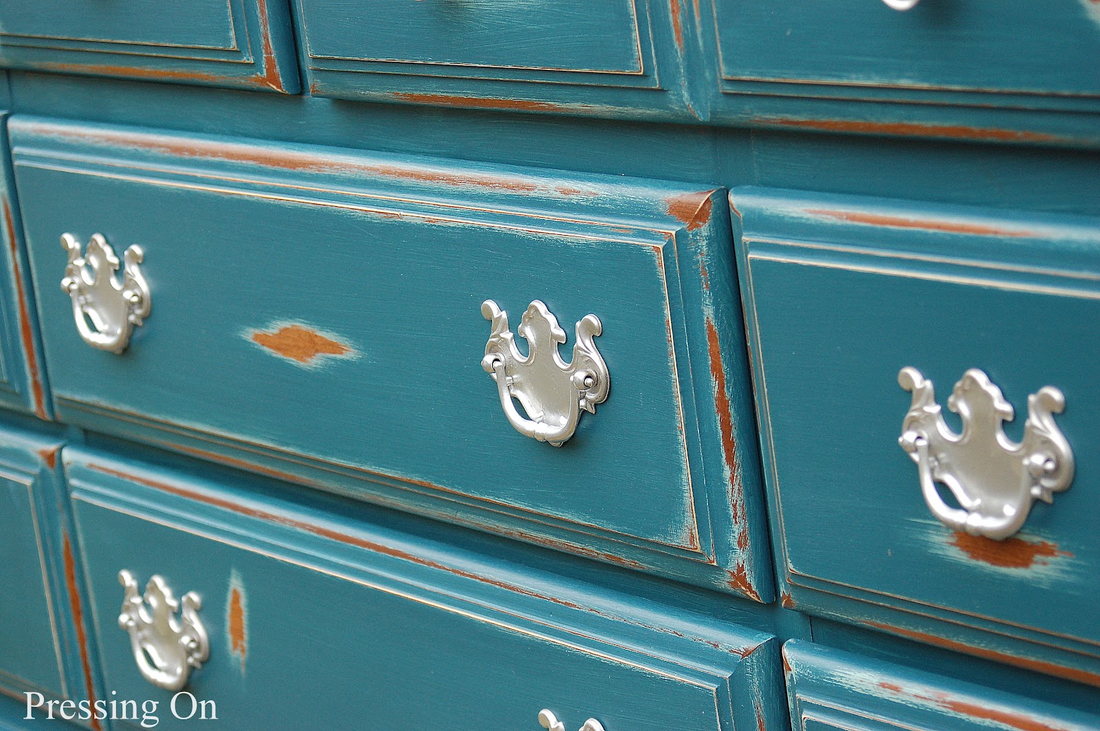 Pressing On: Sassy Plumage Dresser