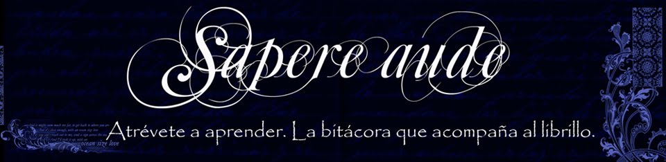 Sapere aude.: Apuntes.