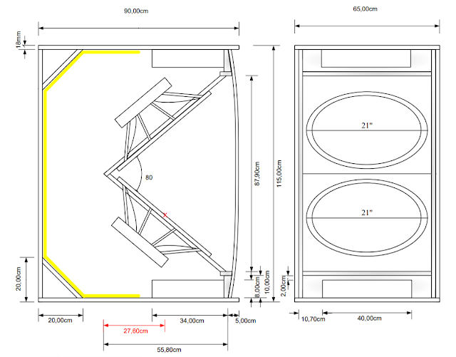 The Stiwel Team: Desain Box SUB 21" (2x21")