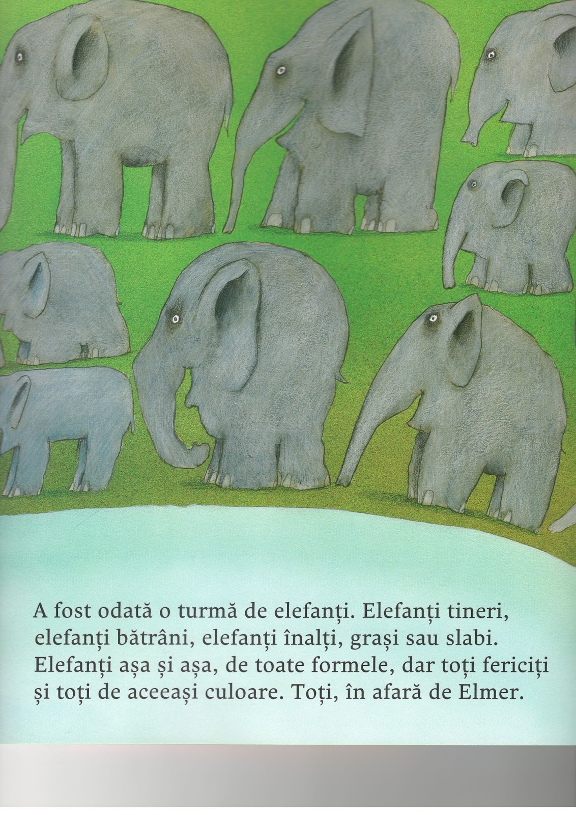 Vremea copilariei: Cartile despre Elefantul Elmer