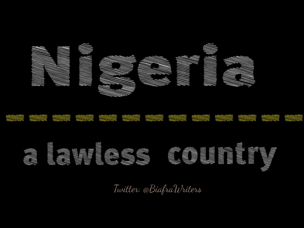 Nigeria, a Lawless Country; Nnamdi Kanu Again Proves Nigeria a Zoo ...