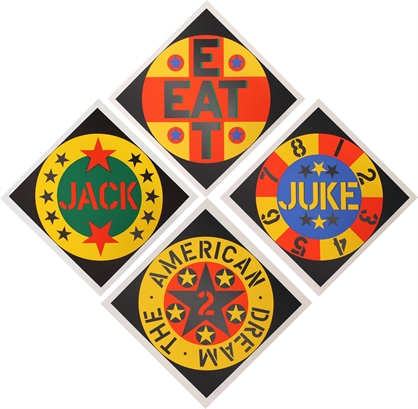 Robert Indiana Pop Art Poster Project