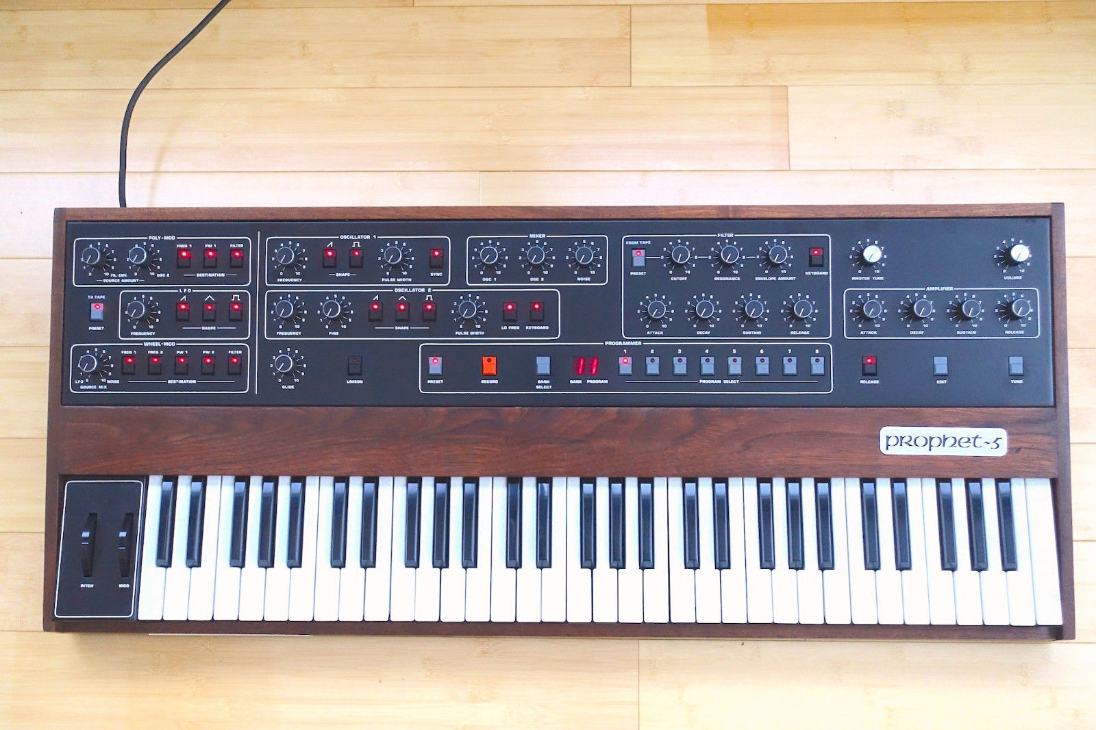 MATRIXSYNTH: Sequential Circuits Prophet 5 Rev SN 0482