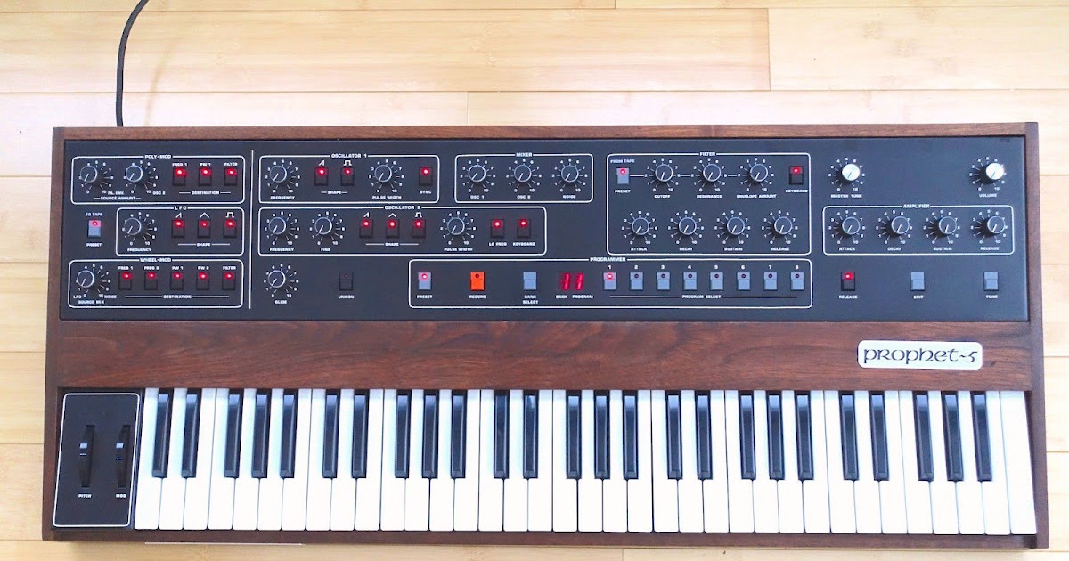 MATRIXSYNTH: Sequential Circuits Prophet 5 Rev SN 0482