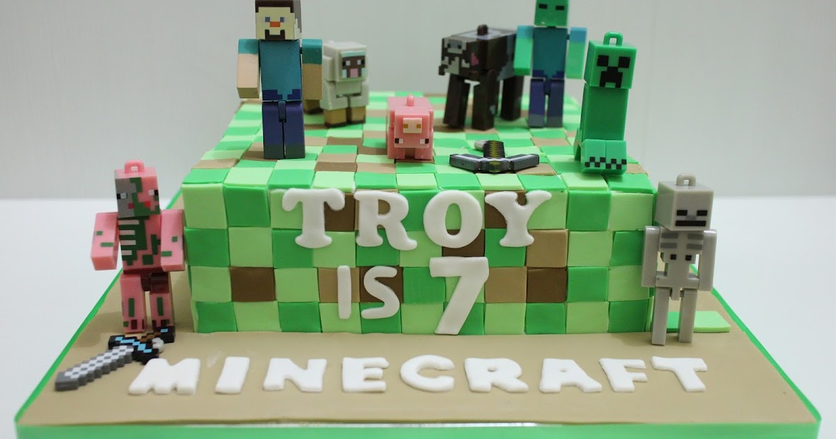 Susi Cakery: Minecraft Cake for Troy