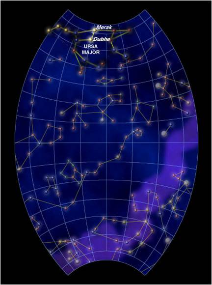 NIGHT SKY AND STARS CONSTELLATIONS: CONSTELLATIONS