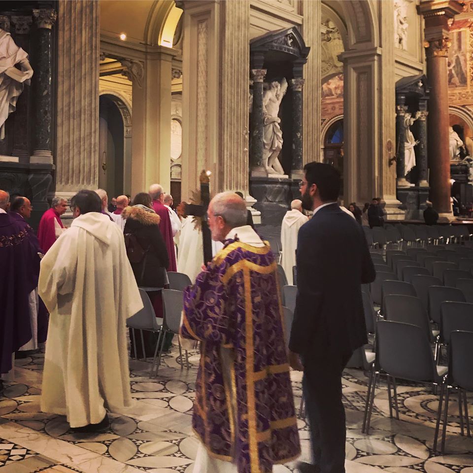 New Liturgical Movement: Roman Pilgrims at the Station Churches 2020 ...