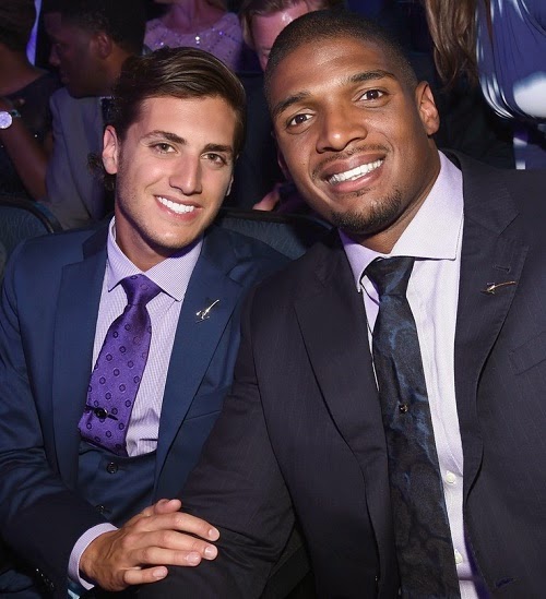 VJBrendan.com: Michael Sam Receives the Arthur Ashe Award at the 2014 ESPYs