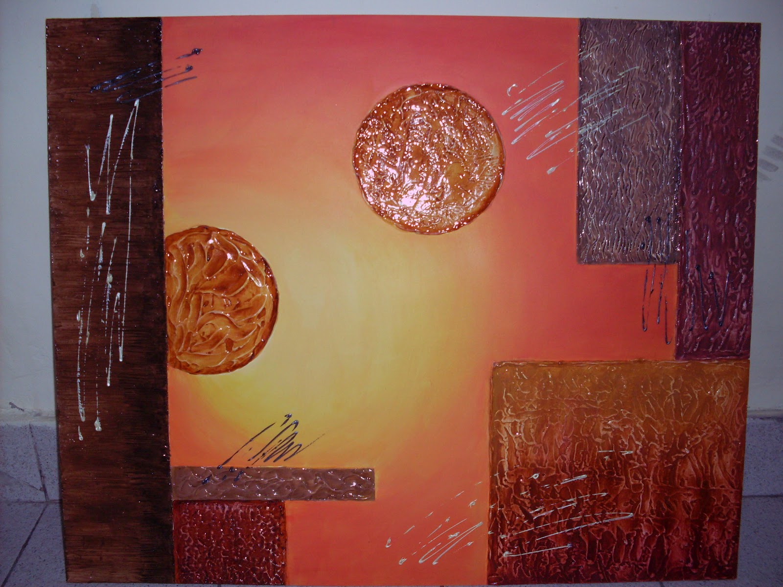 PINTURAS EN RELIEVE CLAUDIA