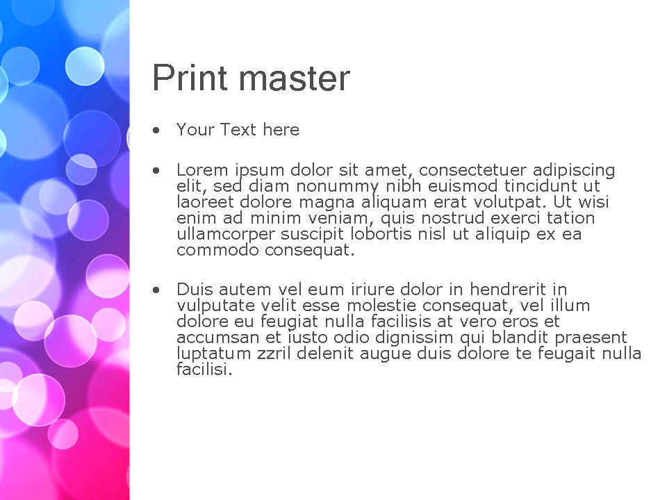 Colorful PowerPoint Template 1
