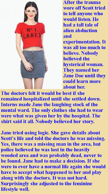 Krazy Kay's TG Captions and Swaps: No 1 Cares