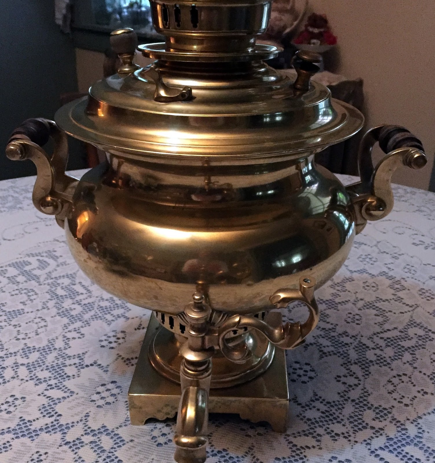 Rosemary's Sampler: Russian Samovar