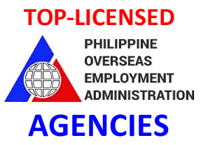 List of Top POEA-Licensed Agencies 2015 - LISTPH