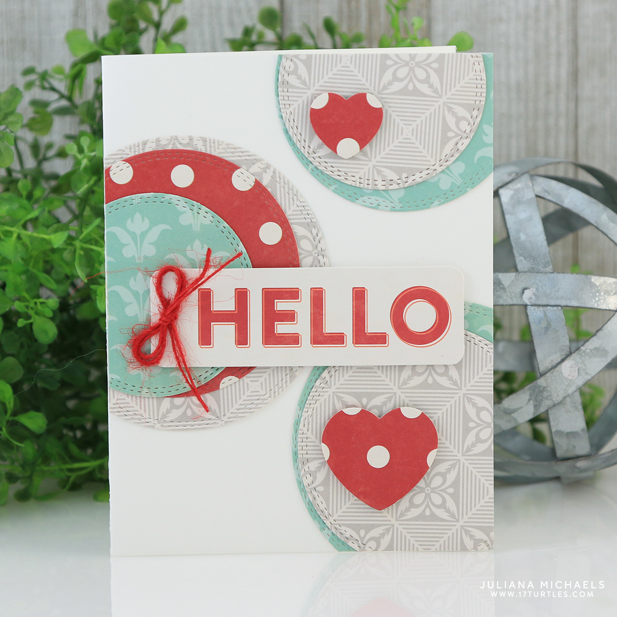 Inspired By Challenge | Hello Card - 17turtles Juliana Michaels