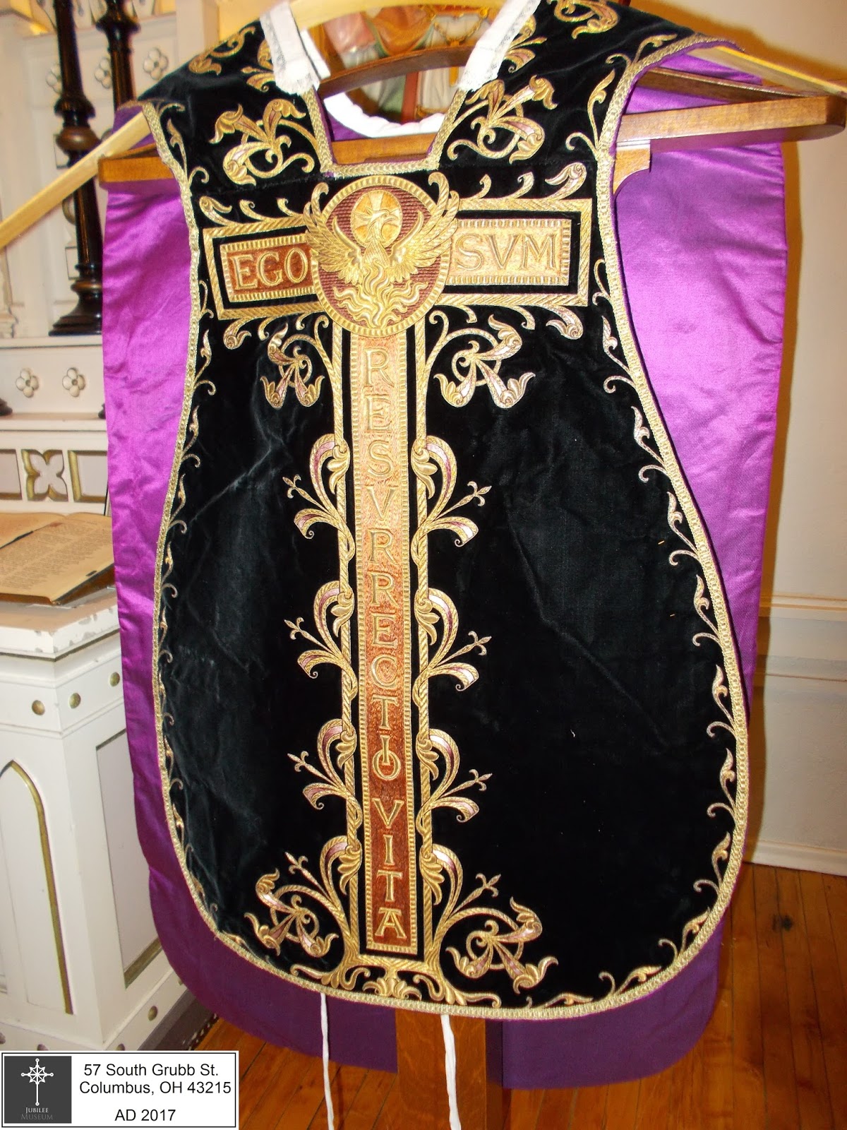 Two More Black Chasubles for the Month of the Holy Souls ~ Liturgical ...