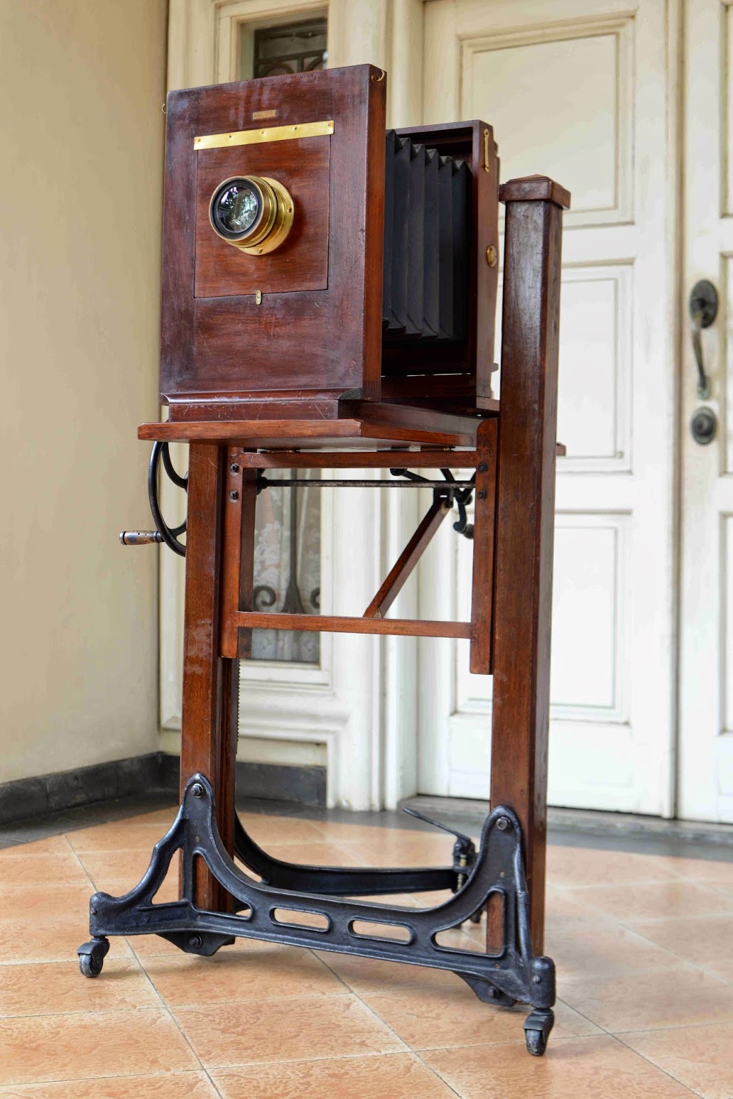 Old Vintage Gallery: Antique Studio Camera "Ansco" USA Circa Early 1900