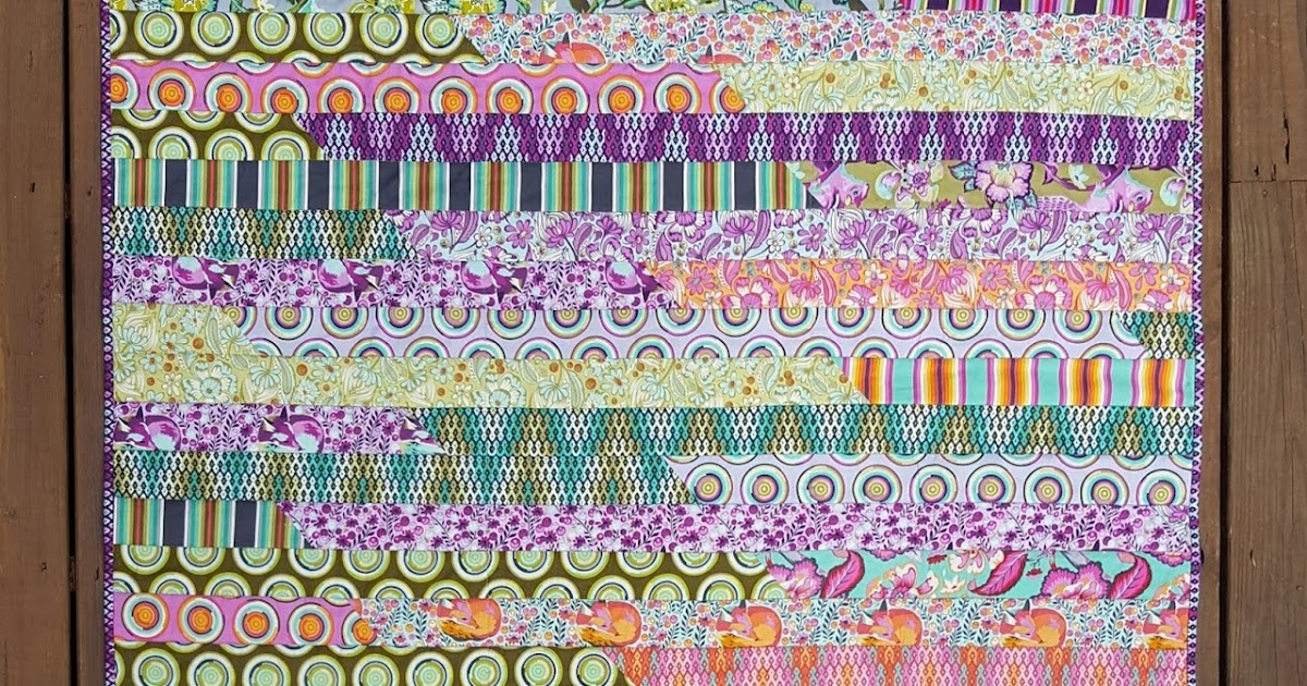 Lunebeam: 1600 Inch Quilt / Jelly Roll Race Quilt