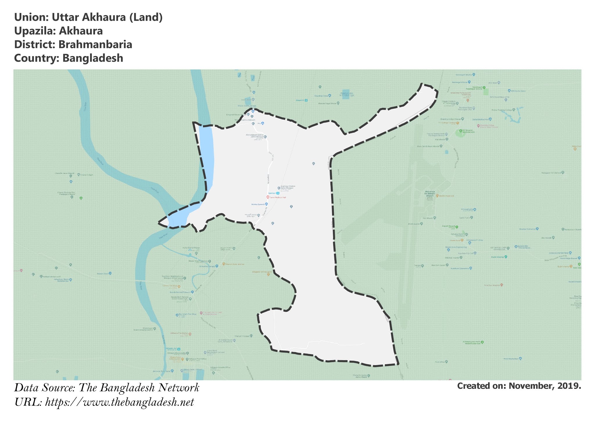 Uttar Akhaura Union, Brahmanbaria