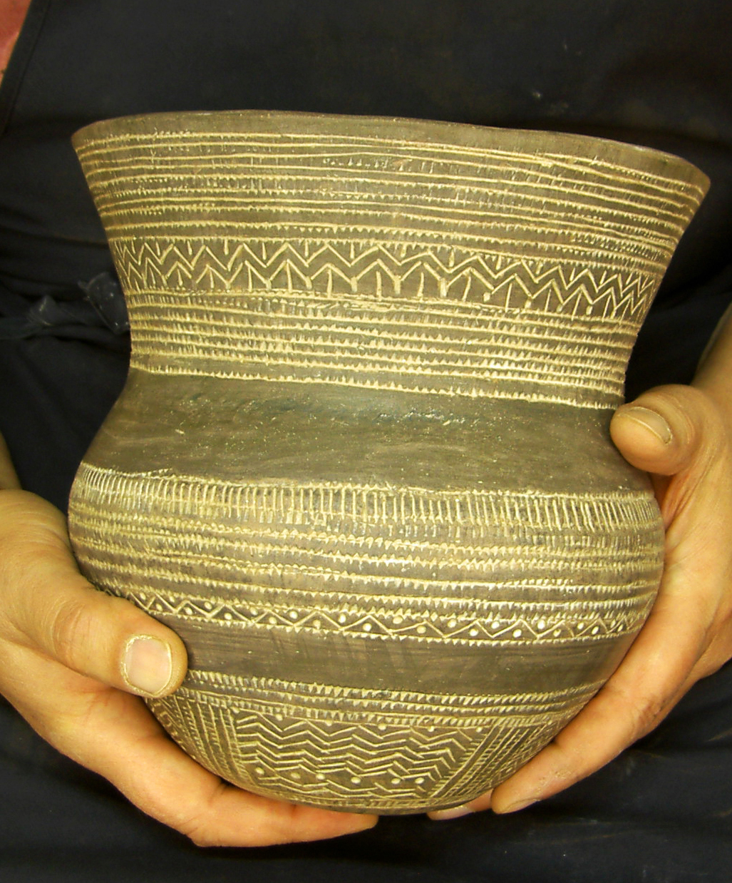 Arqueocerámica: Réplicas de vasos campaniformes.