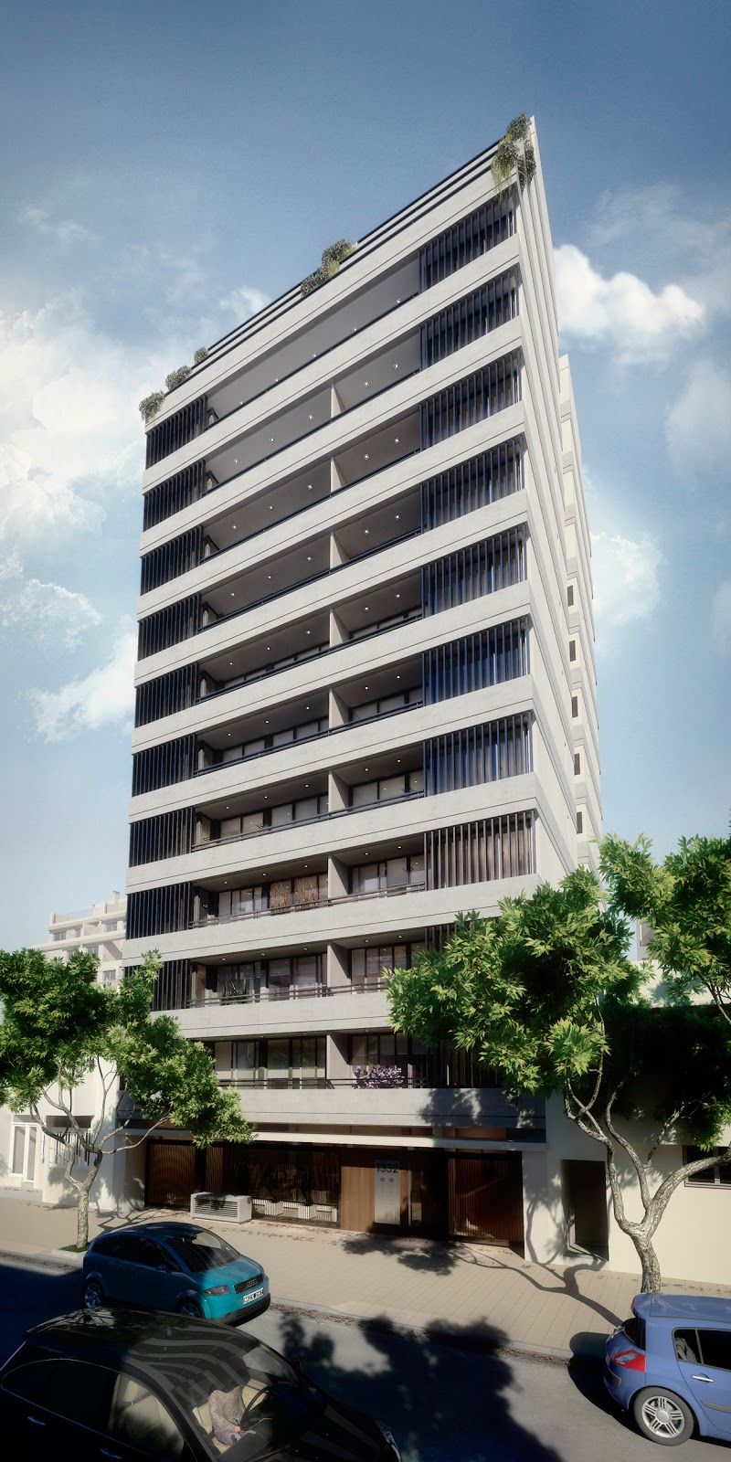 RENDERS - IMAGENES 3D: Render: Edificio 14 en La Plata.