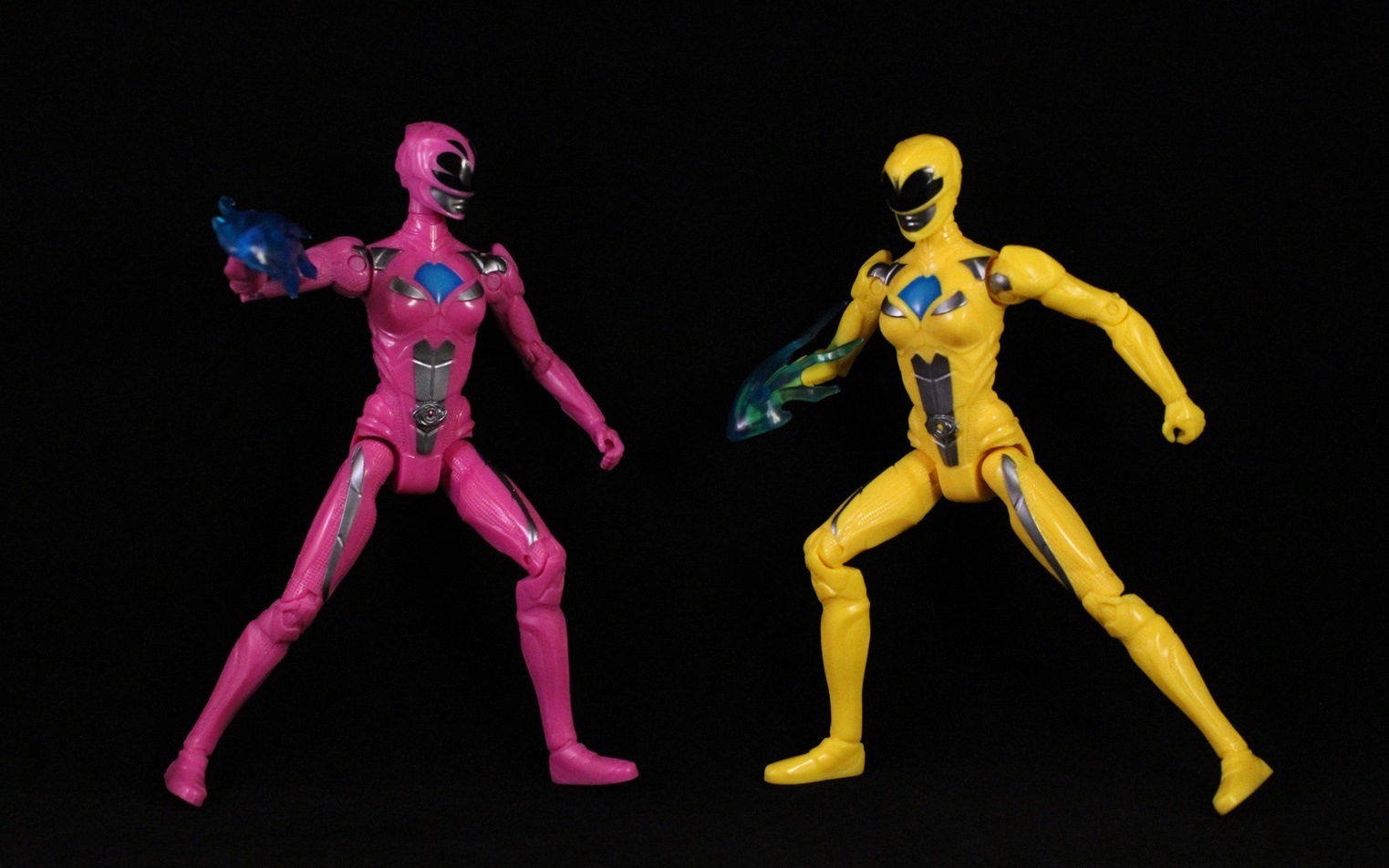 She's Fantastic: Power Rangers - PINK & YELLOW MOVIE FIGURES!