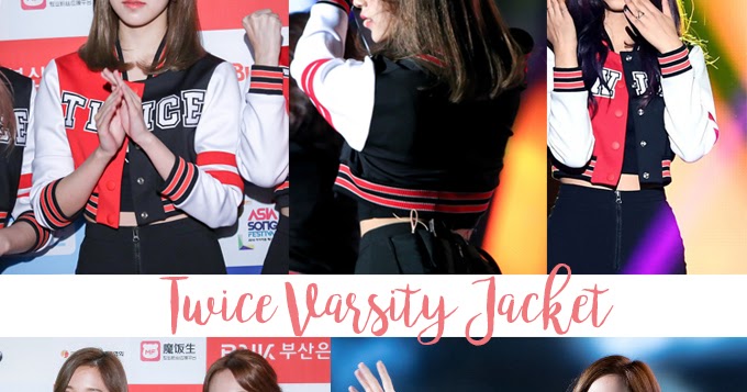Nec Shop Kpop: Official Twice Varsity Jacket – Twice Goods