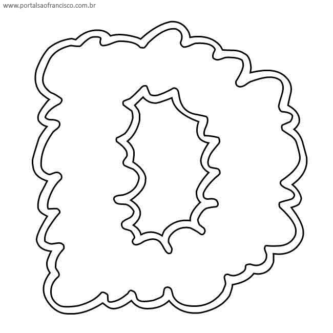 Desenhos - Letra D - Colorir e pintar - QDB
