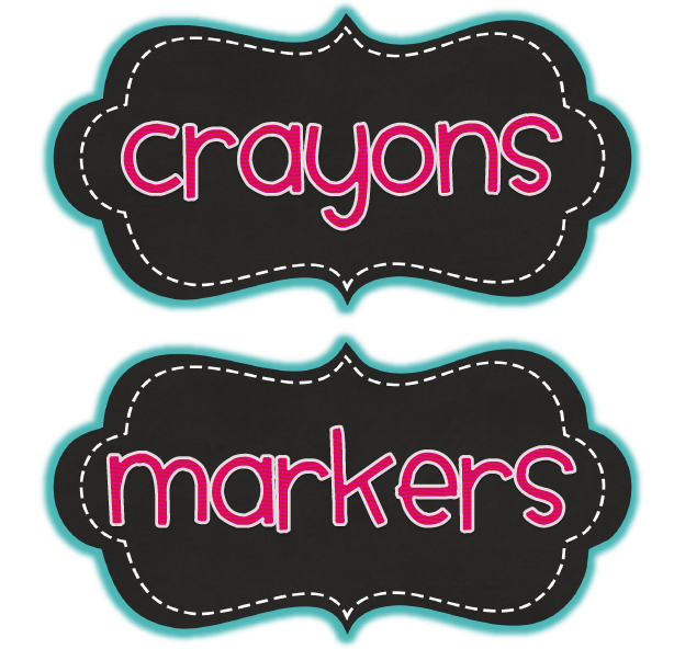 Ms. Third Grade: Classroom Labels Freebie