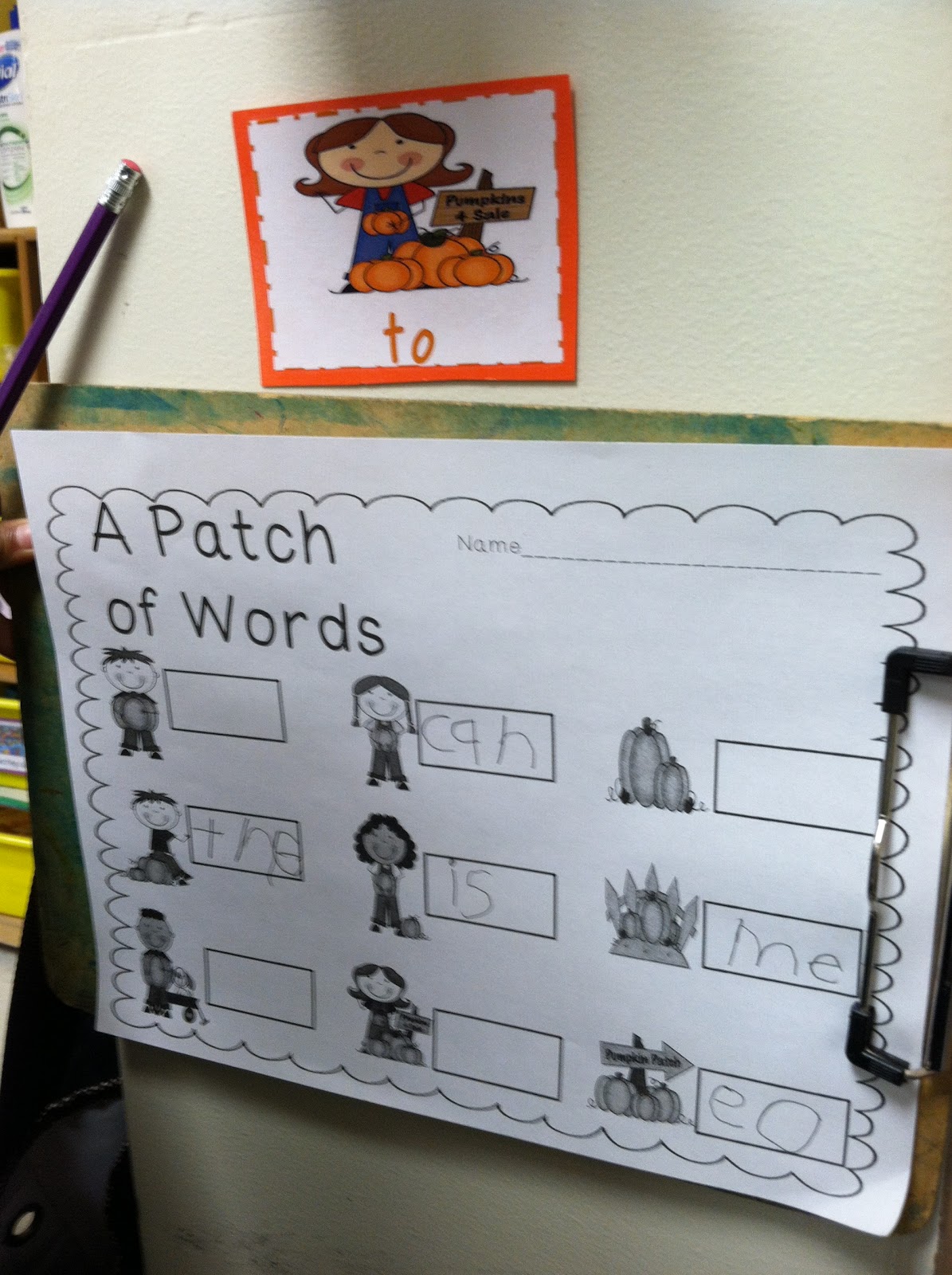 Jen's Kinder Kids: Monday Literacy