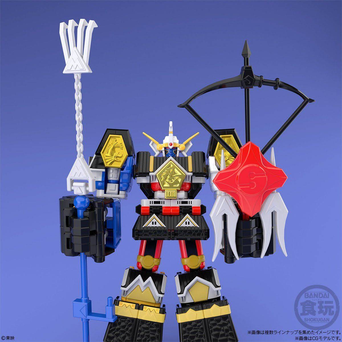 Super Sentai News: Super Mini-Pla Kakuranger Sanshinsho Mechas Official ...