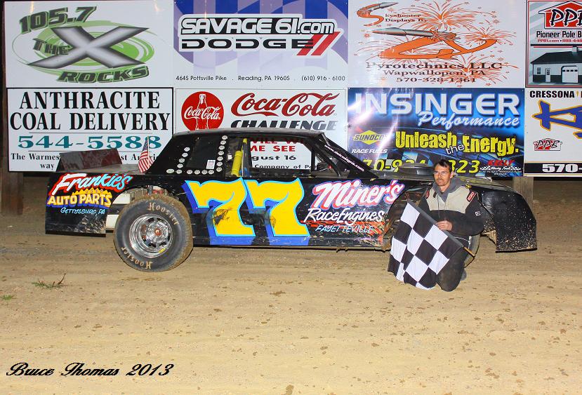 RUB RAILS & ROOSTER TAILS: COZZE WINS FIRST OF SEASON IN MODIFIEDS ...