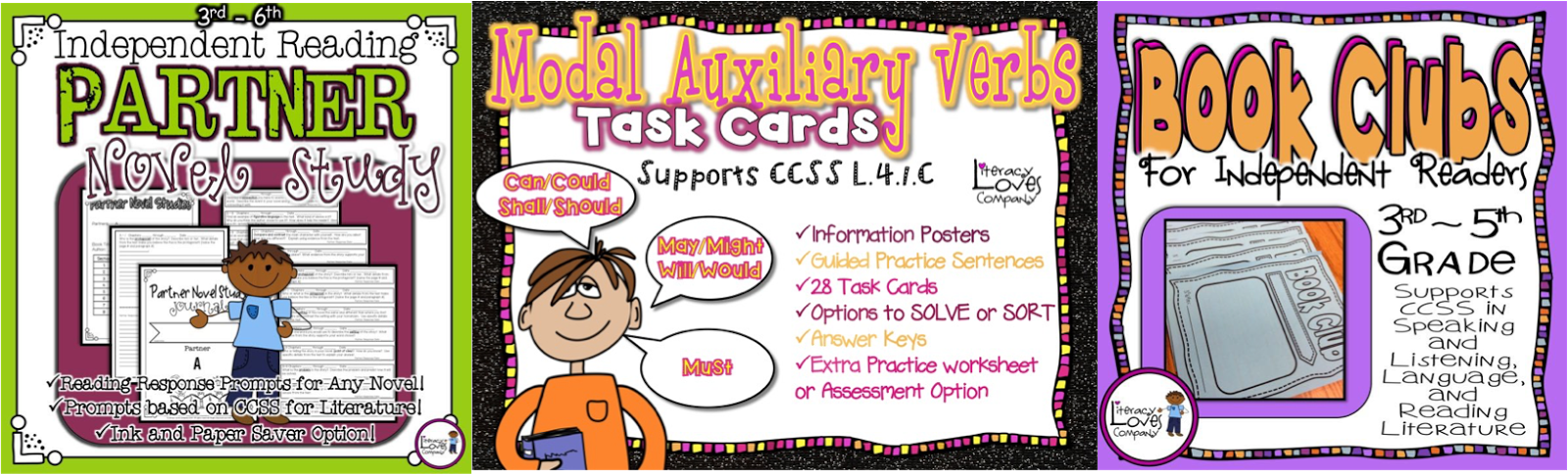 Literacy Loves Company: Designing TpT Product Covers - Color