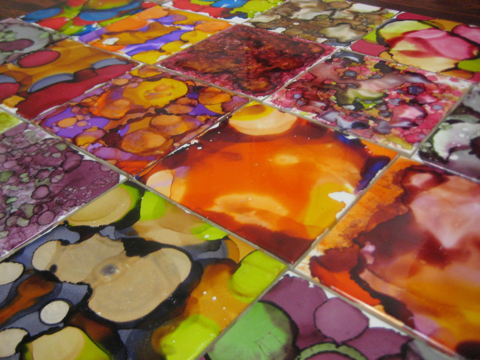 Experiments in Art Education: Fun with Adirondack Alcohol Inks!