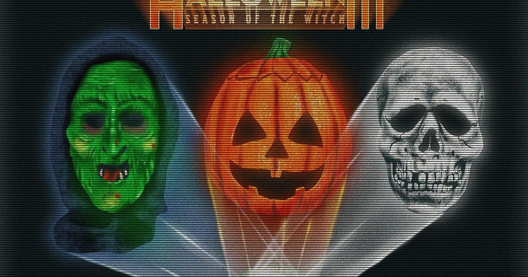 The Horrors of Halloween: HALLOWEEN III Silver Shamrock Masks Artwork ...