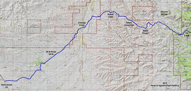 Earthline: The American West: Apache Peak, 7,711'; French Joe Peak ...