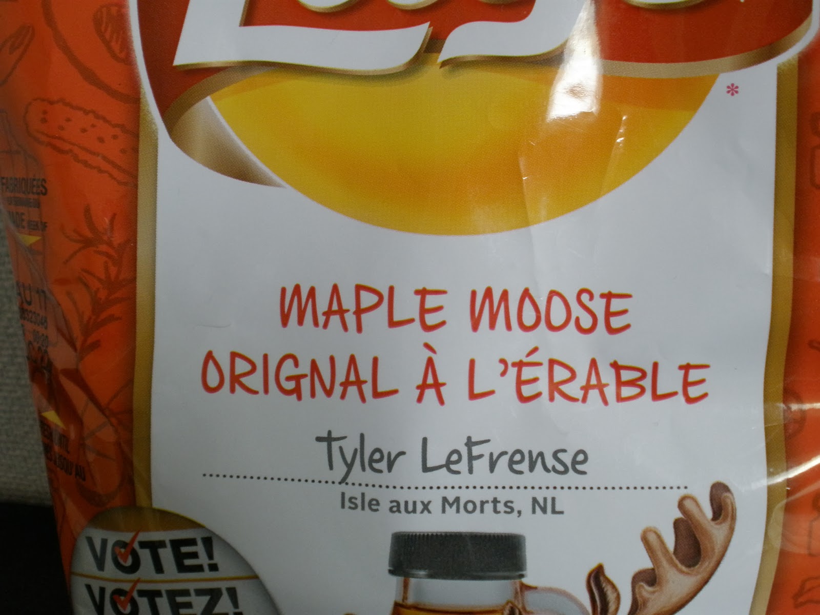 Lay's Maple Moose Potato Chips / レイズ "メープル・ムース" ポテトチップス ~ I'm Made of ...