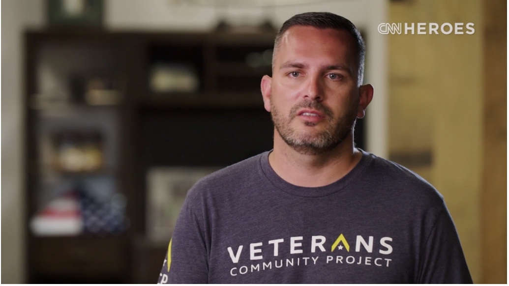Wounded Times: CNN Hero PTSD Veteran Chris Stout Helping All Generations