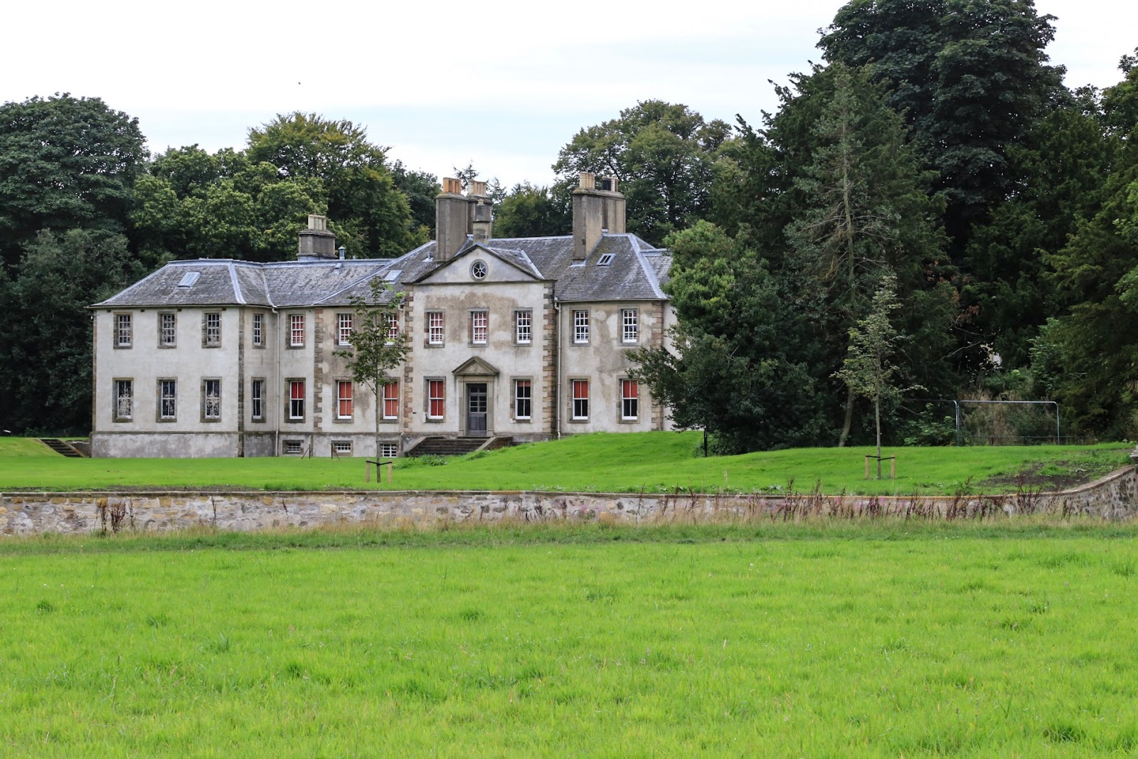 Old Age Travellers.: Newhailes House. Musselburgh, Scotland.