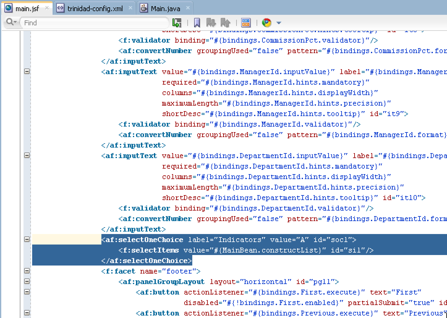 Andrej Baranovskij Blog: Select One Choice with Select Items Tag