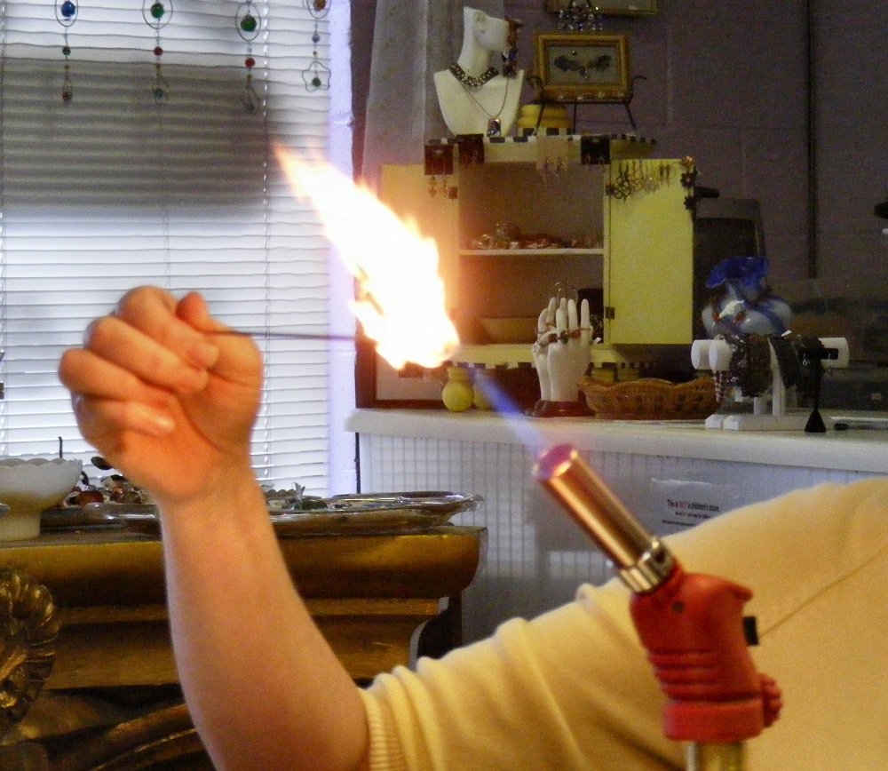 Sweet Freedom Designs: Torch Firing Enamel, or Oops, I Did it Again