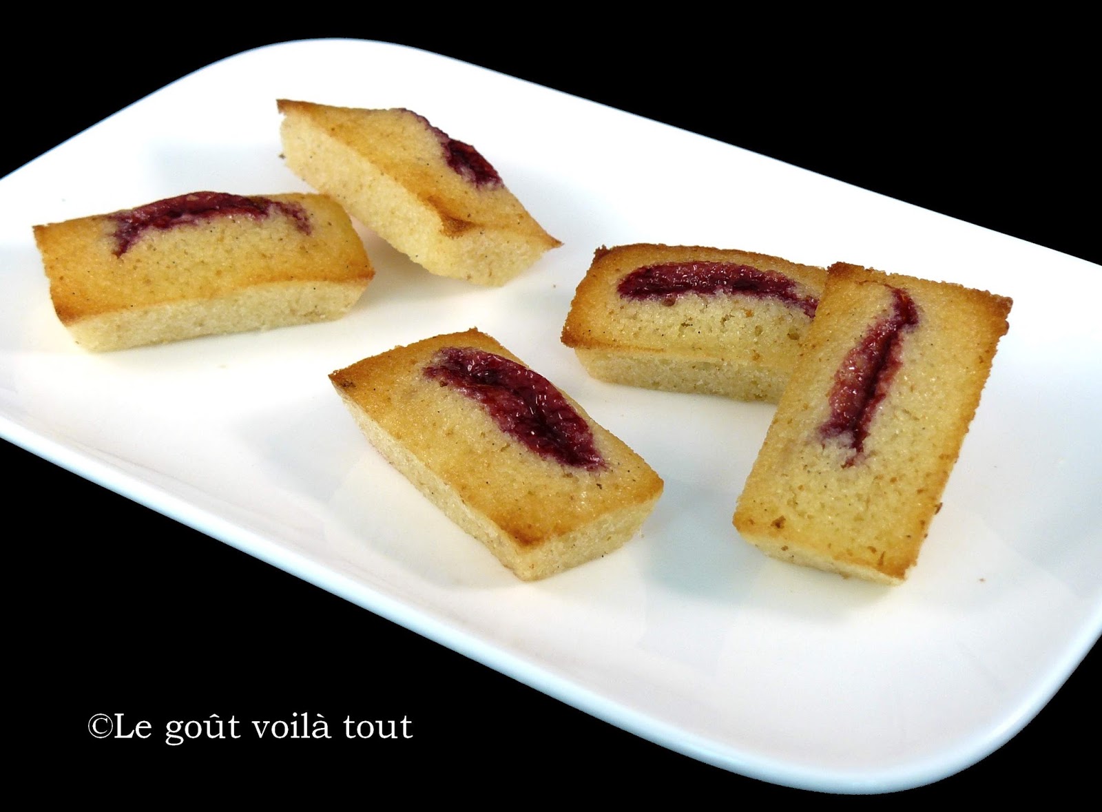 Le goût voilà tout: Mini financiers à la framboise